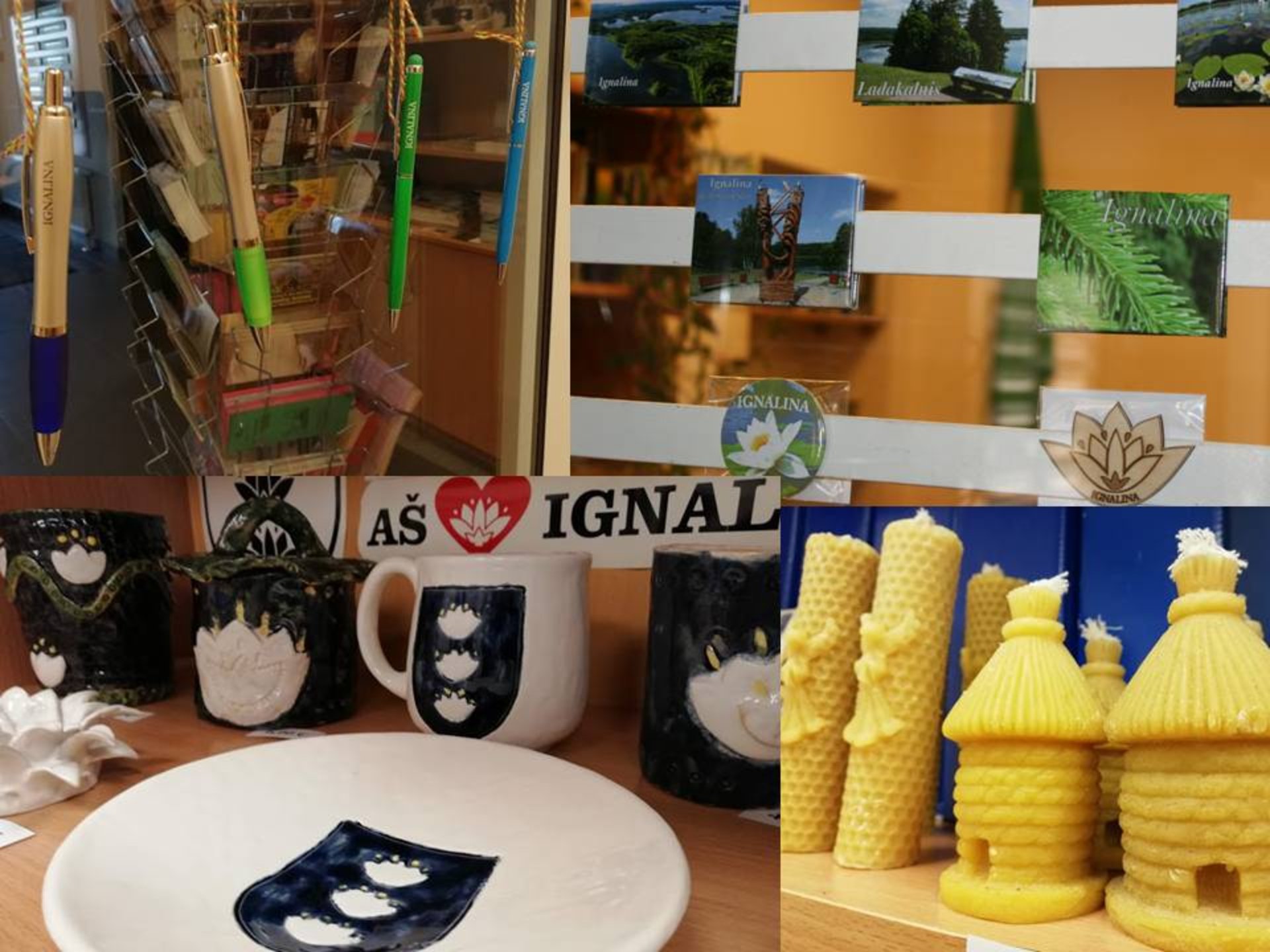 Souvenirs of Ignalina region