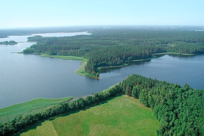 Klasikinis plaukimo Aukštaitijos nacionaliniame parke maršrutas